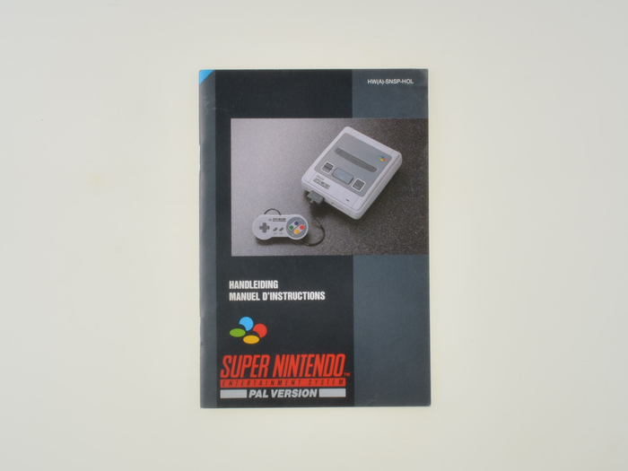 Super Nintendo Console - Manual ⭐ Super Nintendo [SNES] Anleitung ...