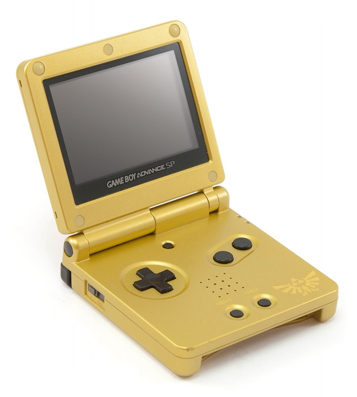 Gameboy Advance SP Zelda Edition